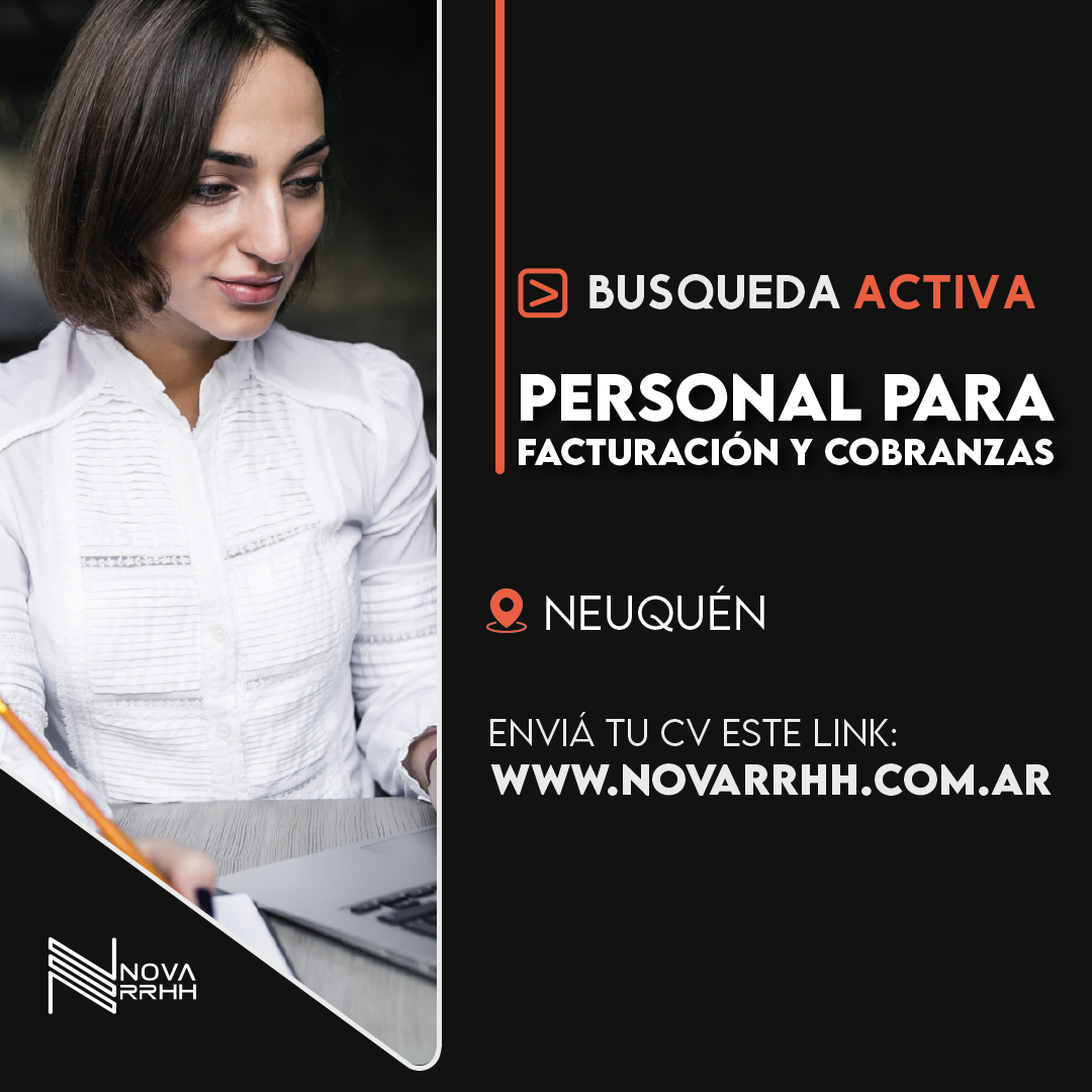ADMINISTRACION PARA COBRANZAS Y FACTURACIÓN :: Nova RRHH